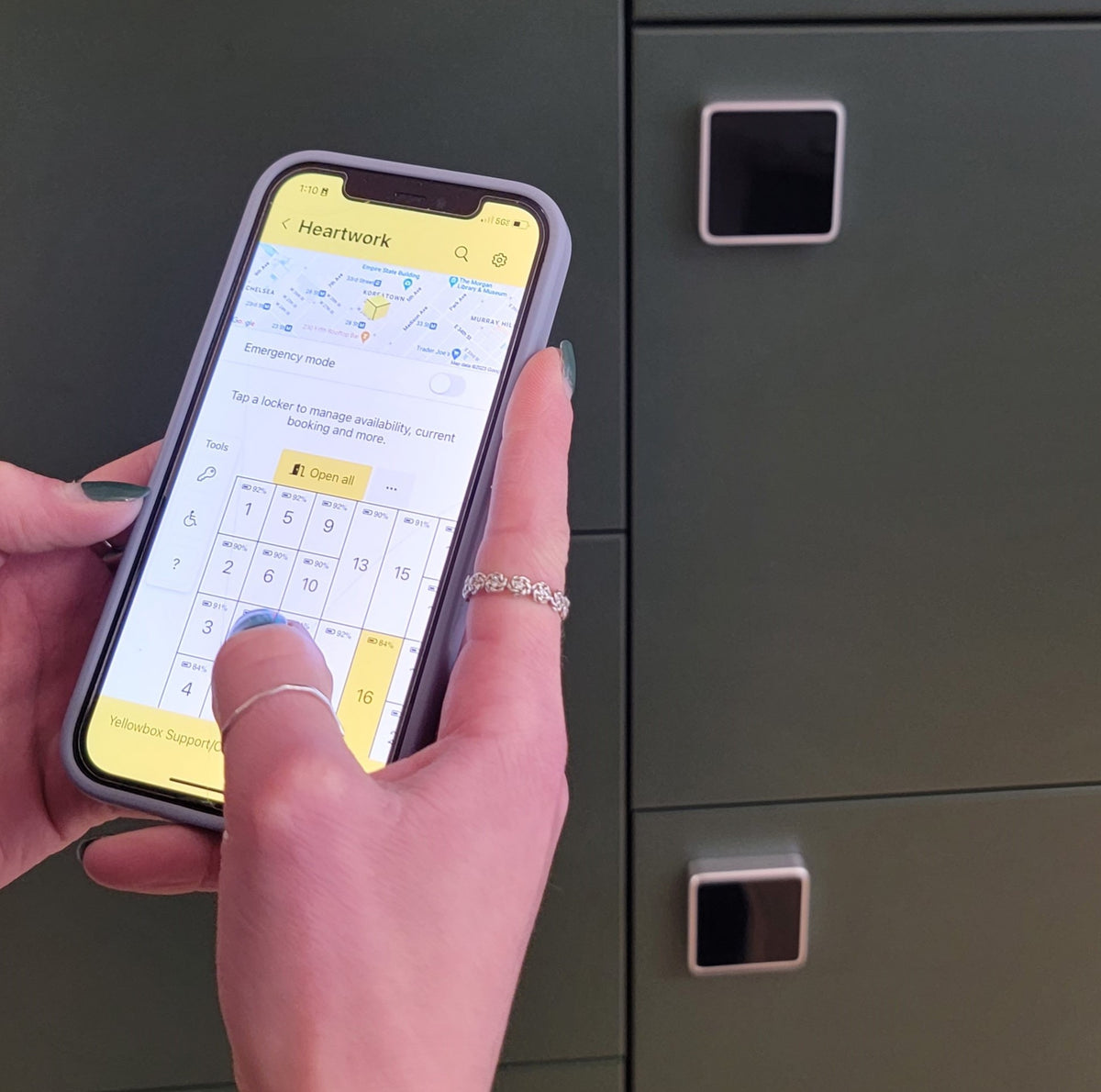 Heartwork Smart Locker Pilot Program - Heartwork Inc